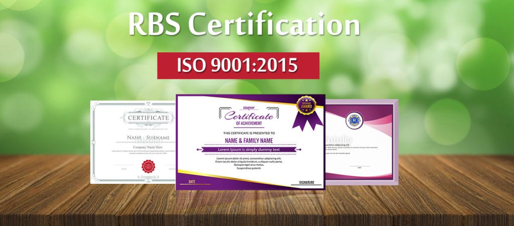 RBS Certification: What Are the Requirements for RBS Certification?